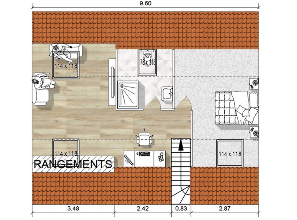 Aménagement de combles en Seine-Saint-Denis | Kit Extension